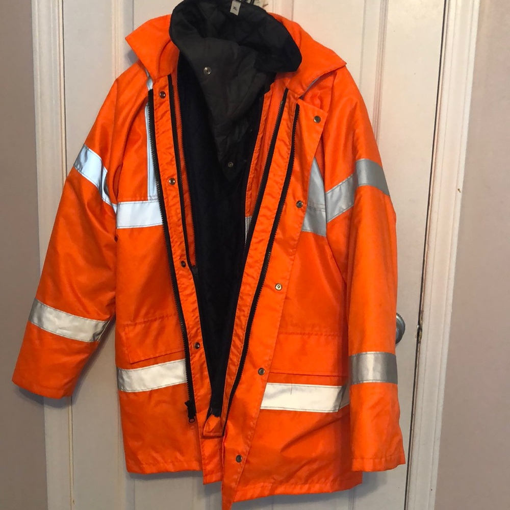 High Visibility Safety Coat - Gem